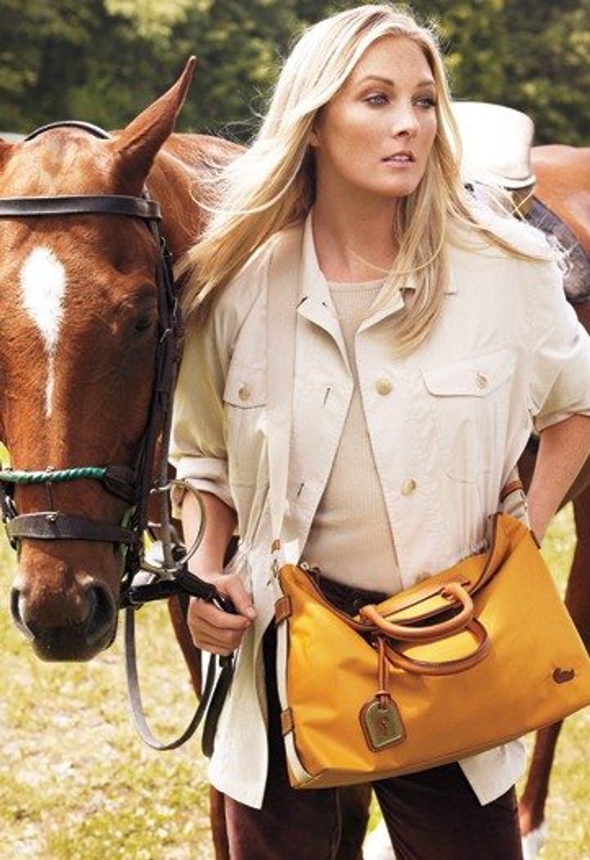 Maggie Rizer stars in Dooney & Bourke's fall campaign - FASHION Magazine