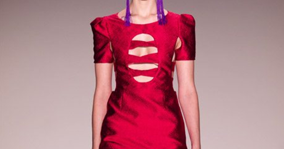 Montreal Fashion Week: Peek-a-boo at Coccolily, Paris stripes at Annie ...