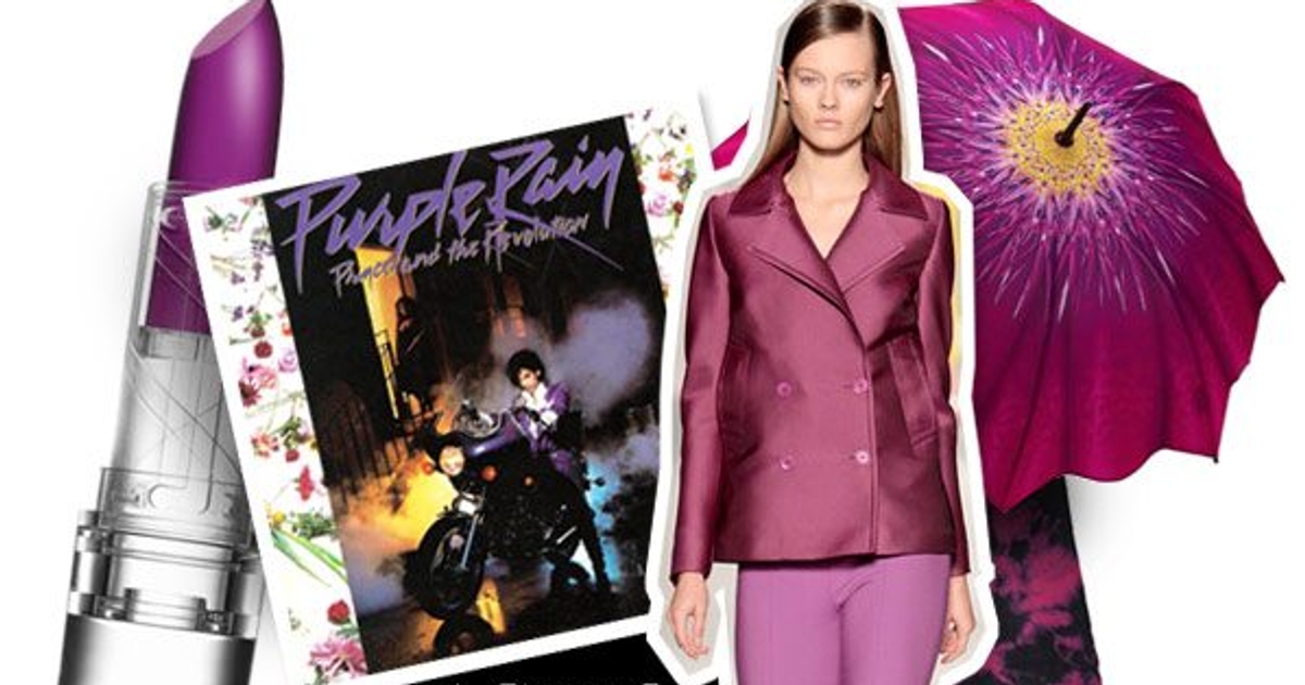 FASHION plates: Purple Rain - FASHION Magazine