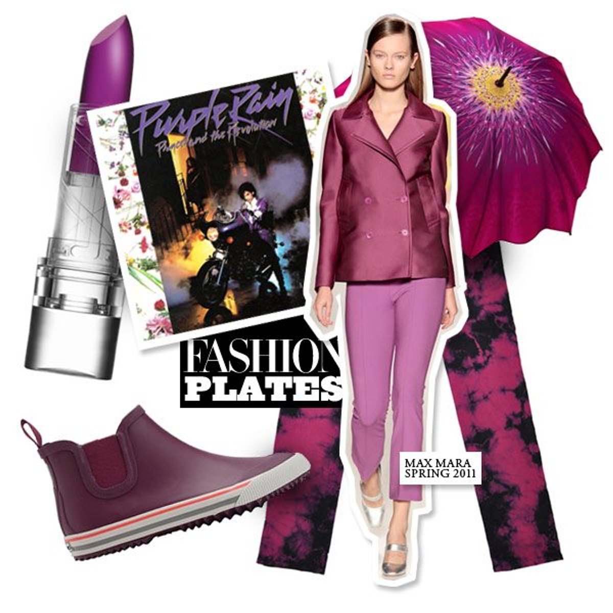 FASHION plates: Purple Rain - FASHION Magazine