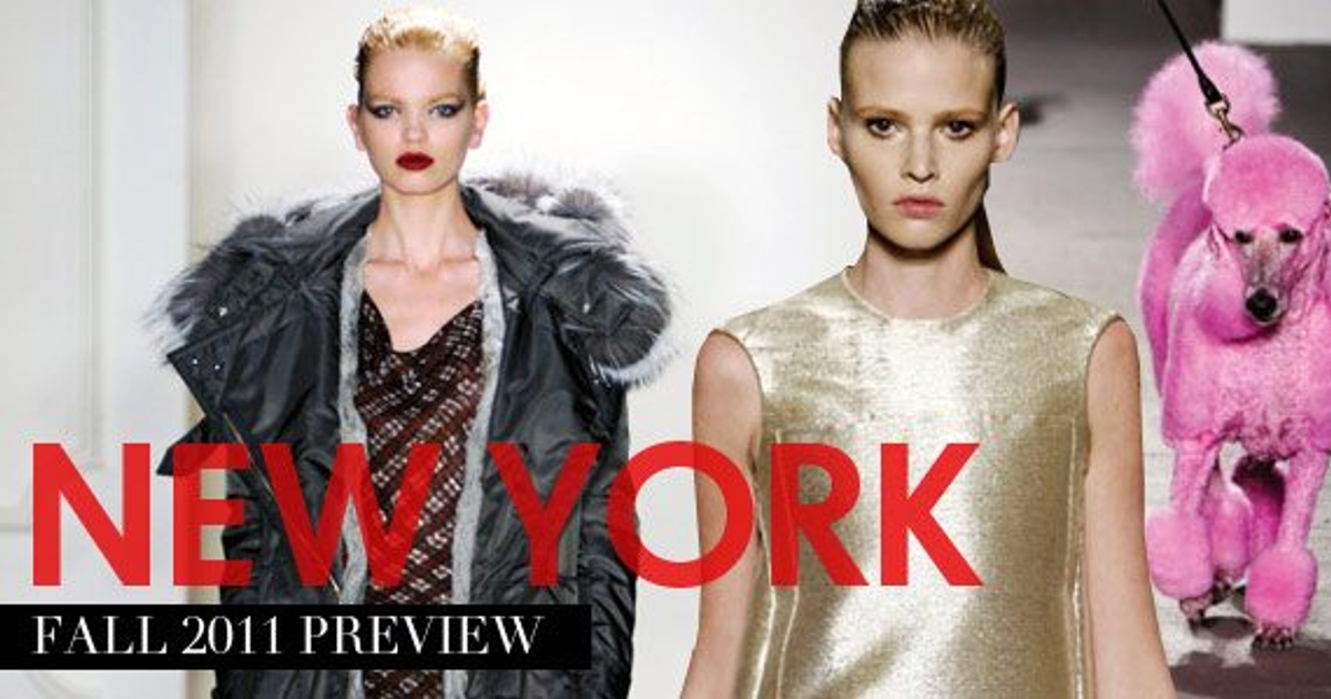 Fall 2011 preview: New York - FASHION Magazine