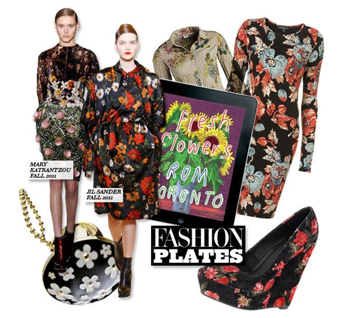 FASHION Plates: Fall's fresh florals - FASHION Magazine