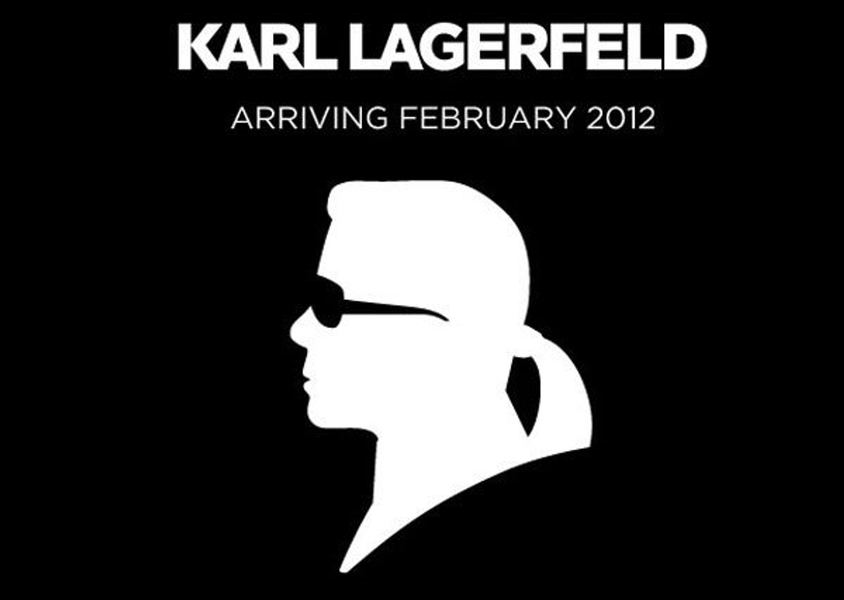 Karl Logo NEW KARL LAGERFELD PARIS EMBROIDERED LOGO PLATFORM WEDGE