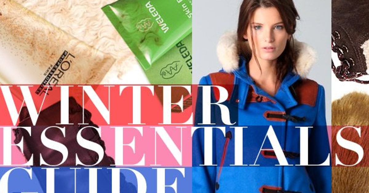 Winter essentials guide - FASHION Magazine