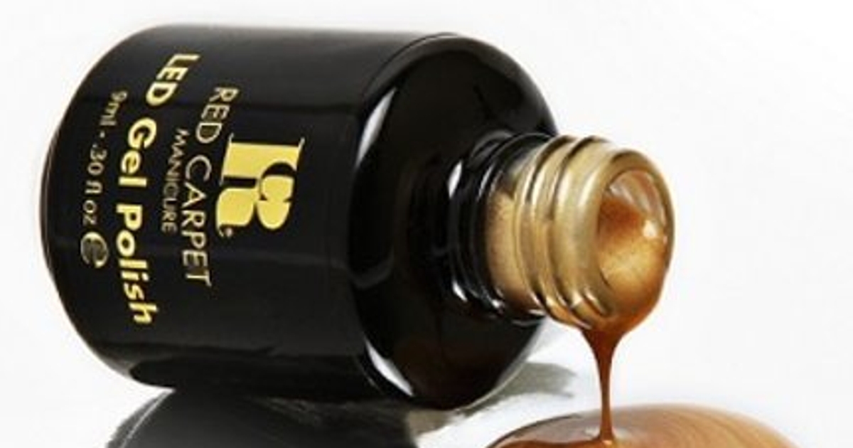 There's a new nail polish made almost entirely from gold. (But wait ...