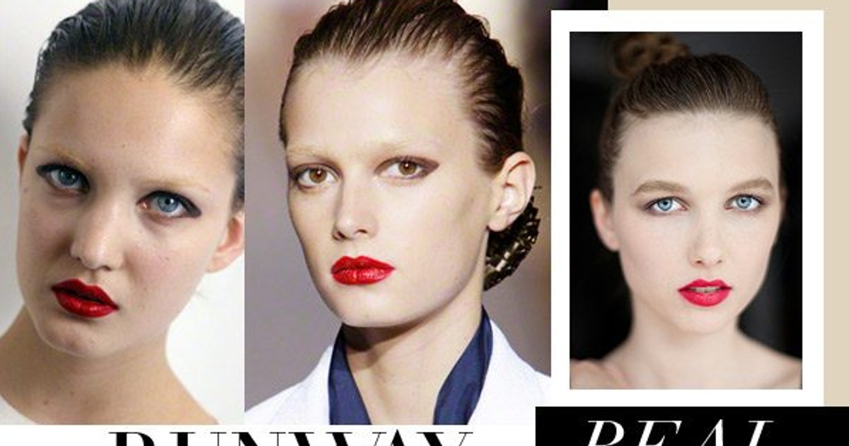 Runway to Real Life: Try a softer version of YSL's sultry spring look ...