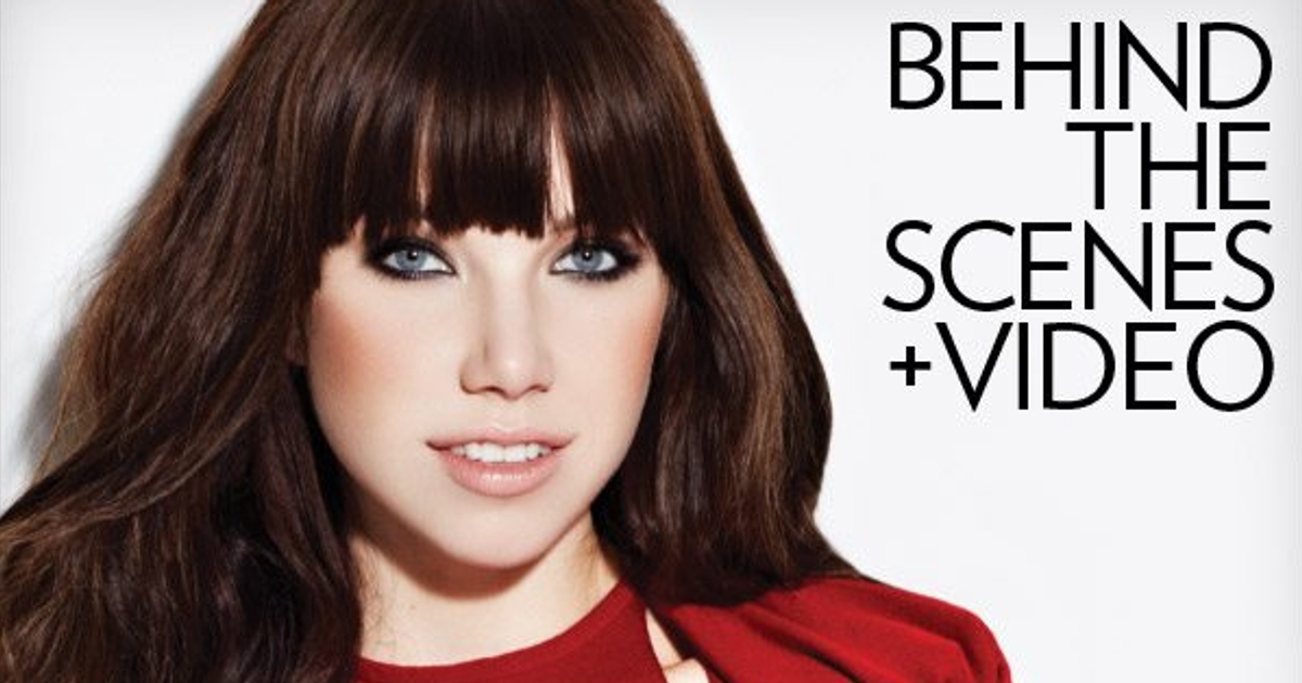 Carly Rae Jepsen: Behind the scenes at FASHION Magazine's October 2012 ...