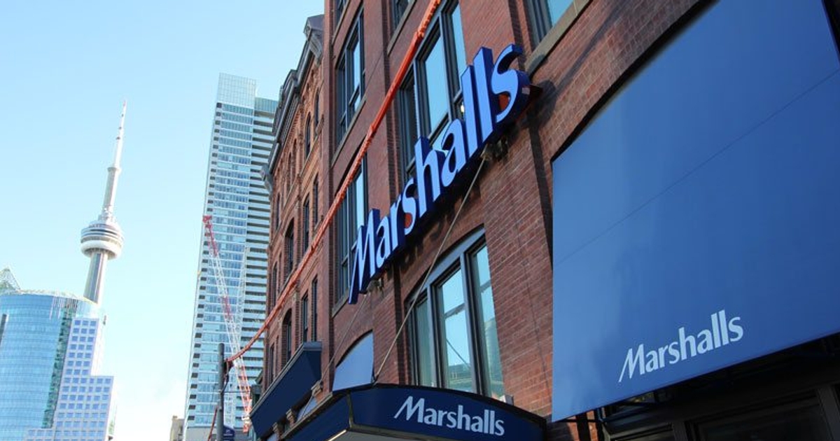 Inside downtown Toronto's first Marshalls location: Gucci, Nike, Roxy ...
