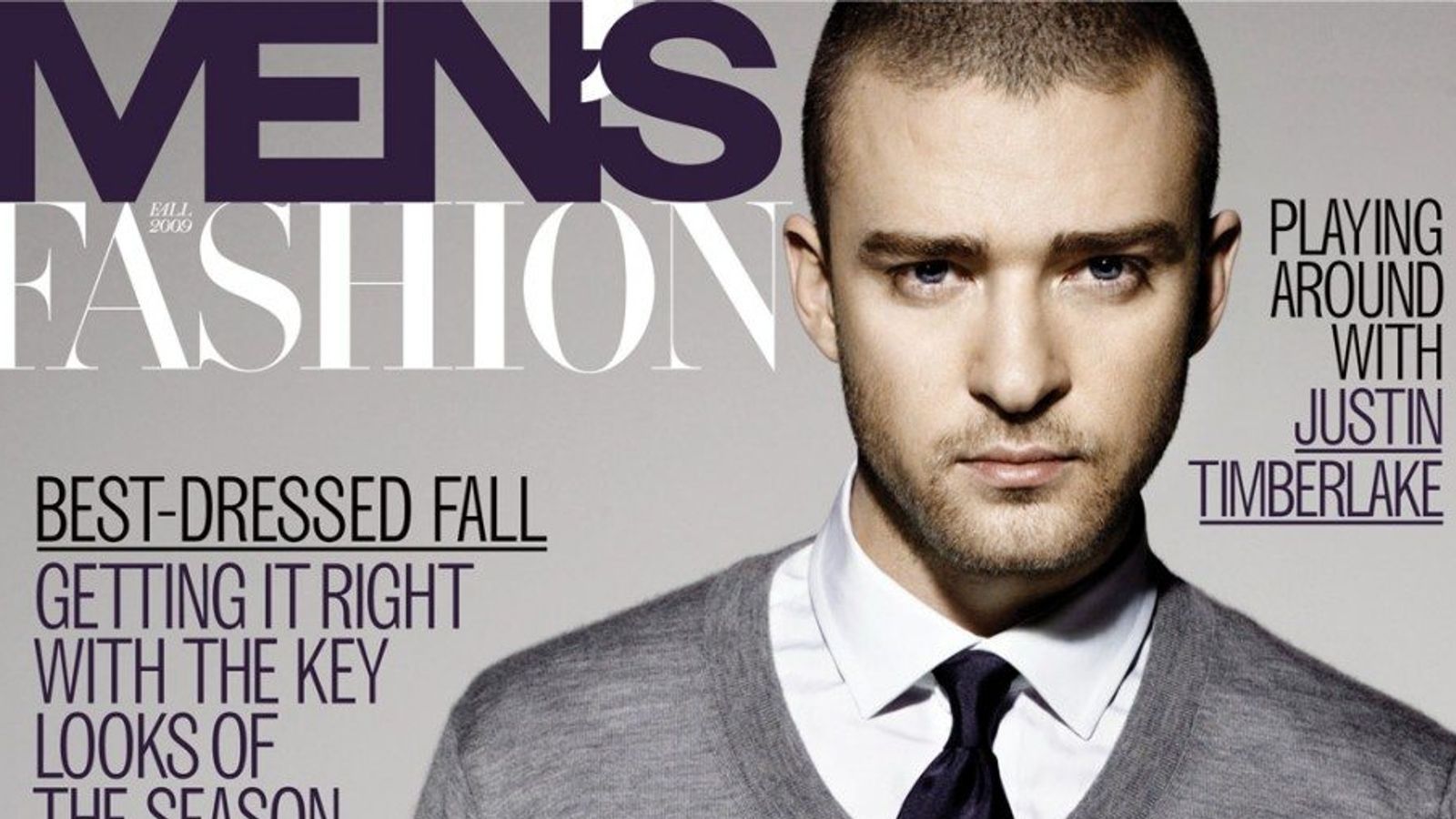 Men Fashion Magazine Layout