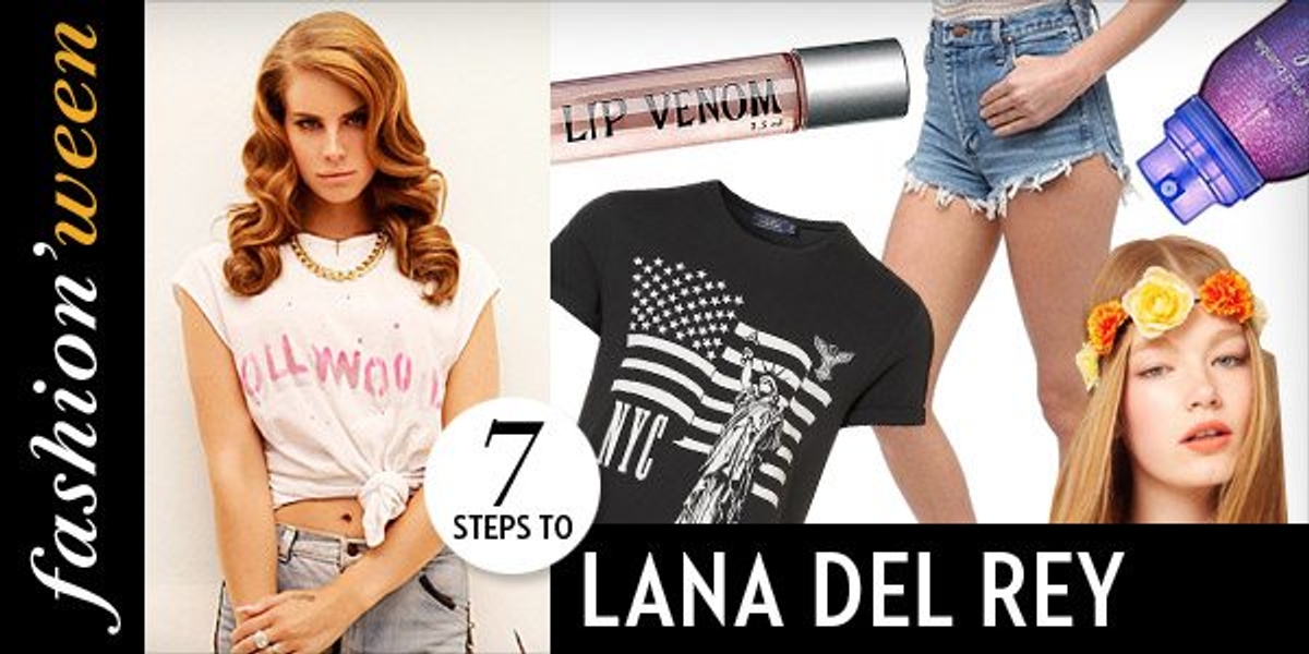 7 steps to Lana Del Rey: Our DIY costume guide complete with big hair ...