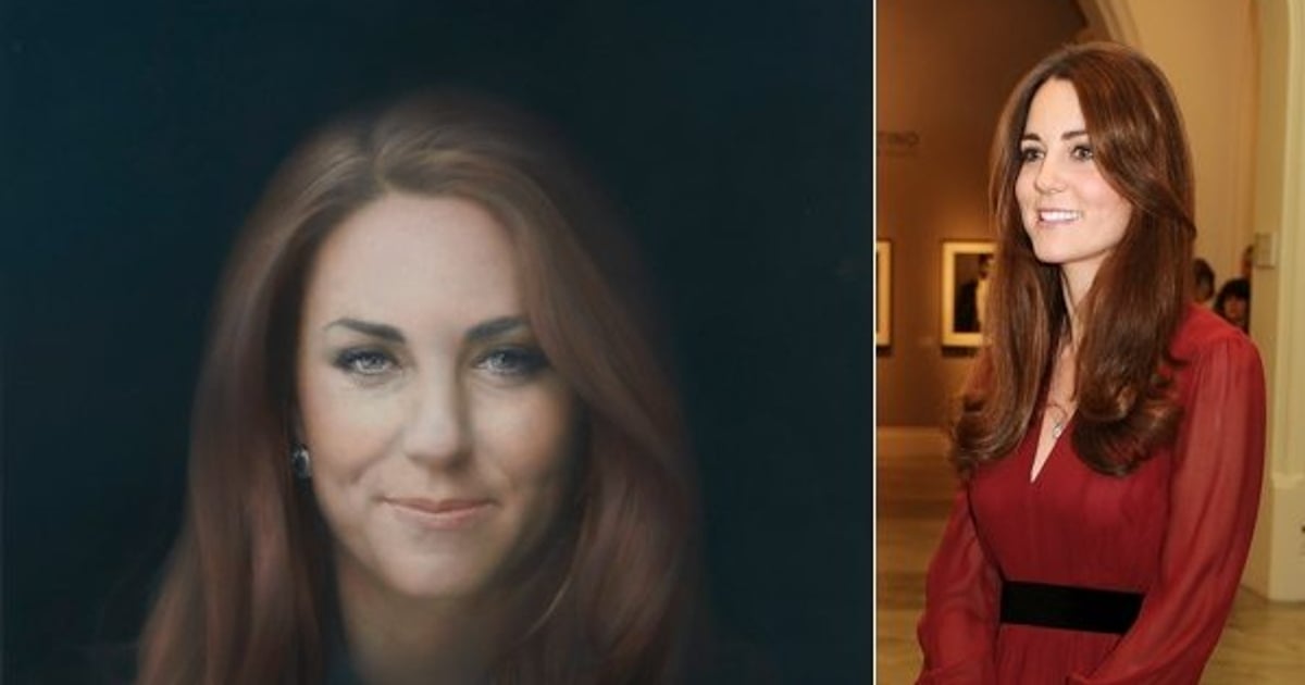 Kate Middleton has perfect hair and a Mona Lisa smile in her first ...