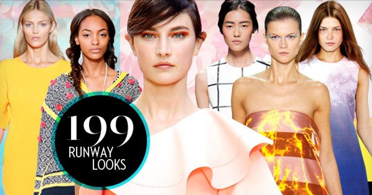 Spring Fashion 2013: 199 runway photos of the top 15 trends for the ...