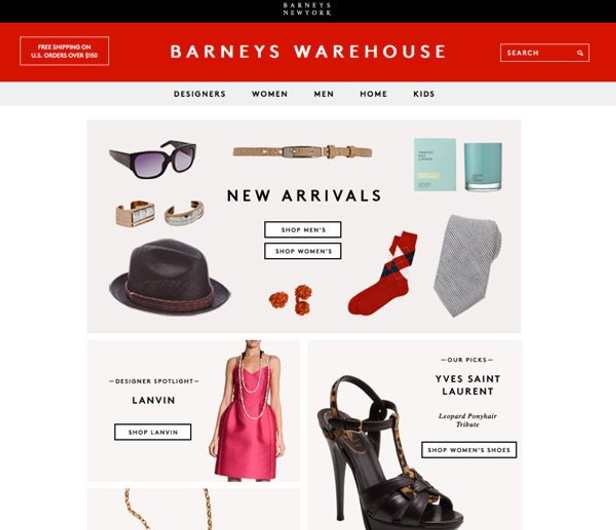 The permanent Barneys Warehouse site launched today! We e-rummage for ...
