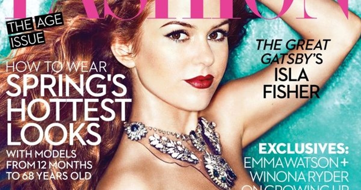 FASHION Magazine May 2013 Cover: Isla Fisher - FASHION Magazine