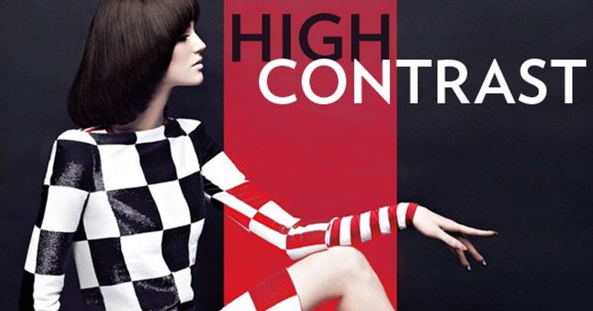 From the May issue: Spring's black-and-white trend gets the Op art ...