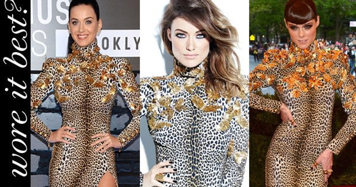 Katy Perry vs. Olivia Wilde vs. Coca Rocha: Who wore the Emanuel Ungaro ...