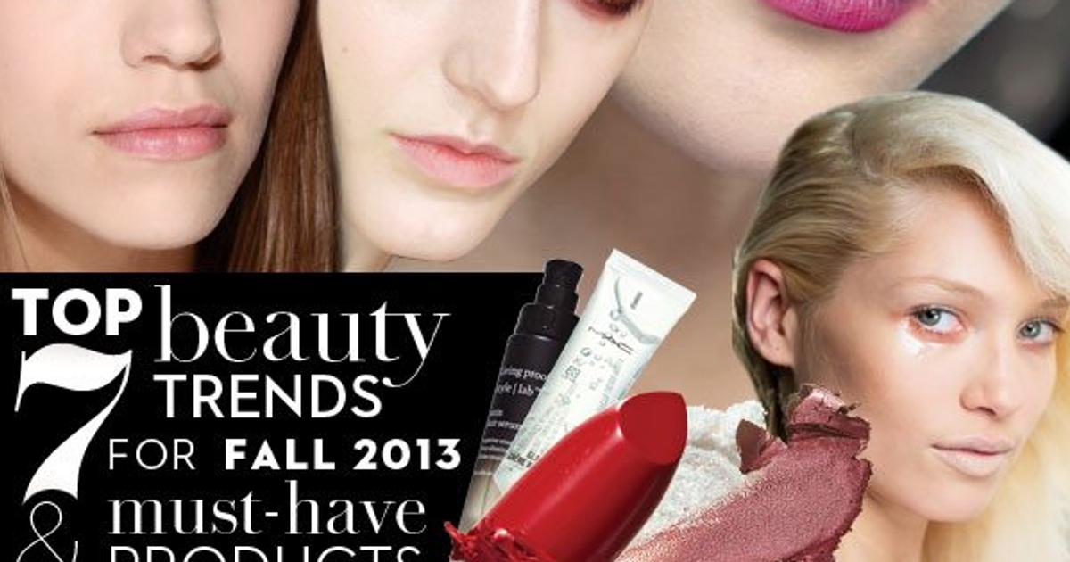 Fall Beauty 2013: 94 photos of the top runway trends and must-have ...