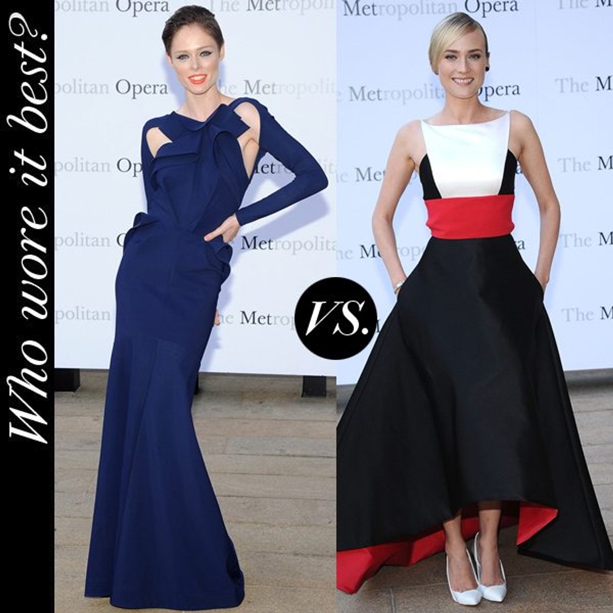 Coco Rocha vs. Diane Kruger: Who was best dressed on the Metropolitan ...