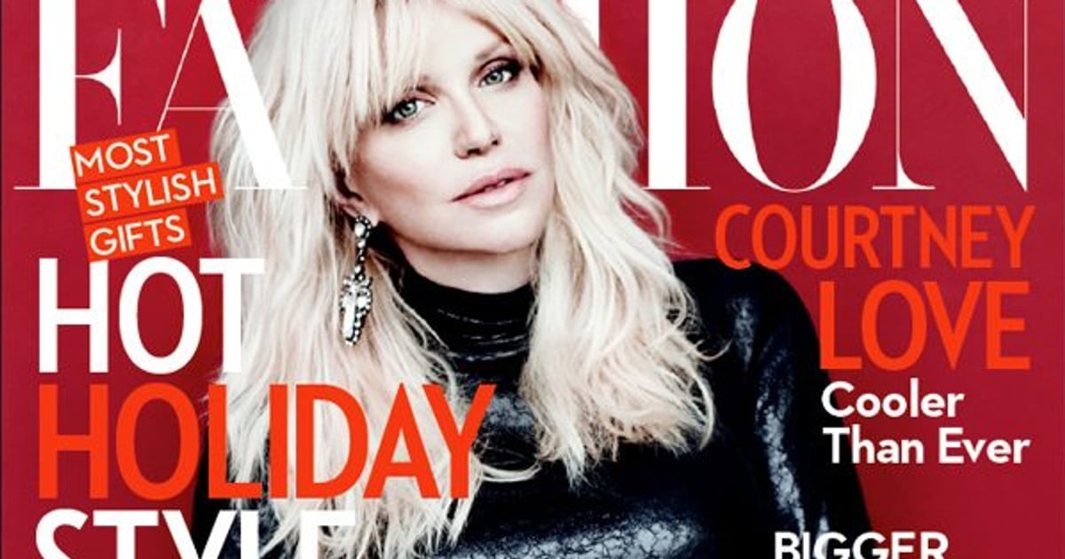 FASHION Magazine Winter 2014 Cover: Courtney Love - FASHION Magazine