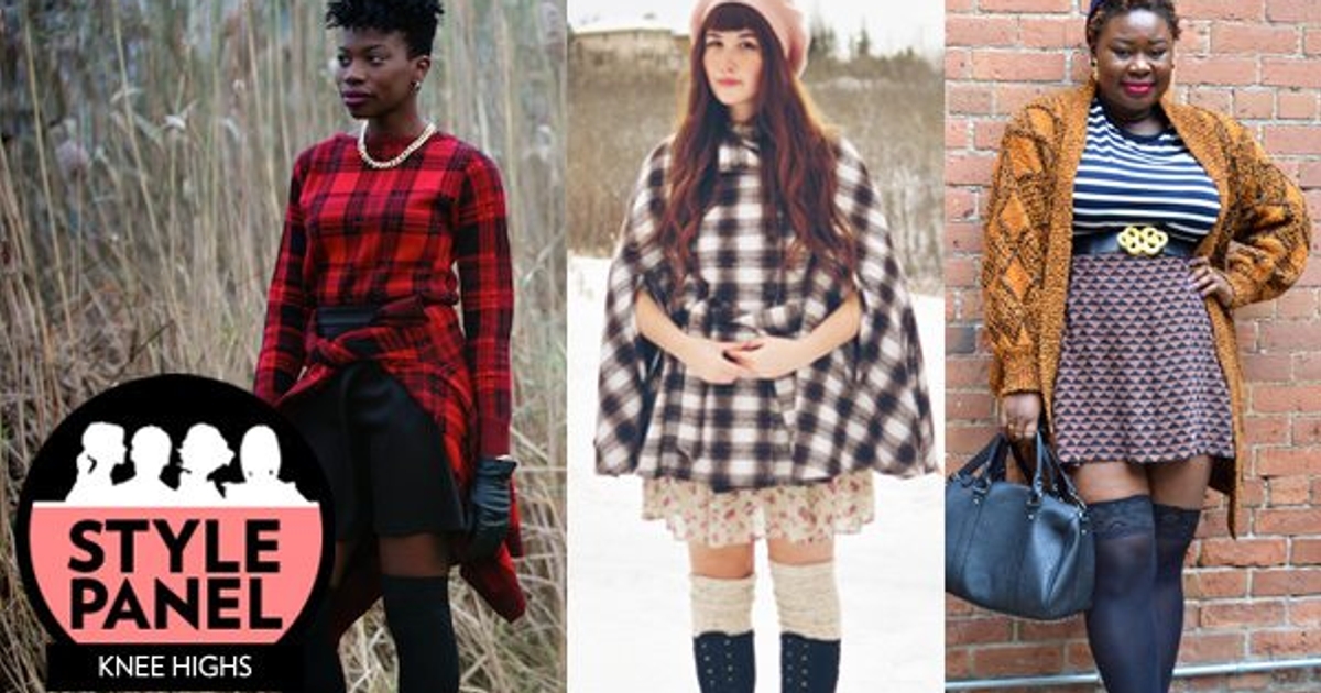 How to wear knee highs: 6 Style Panel tips for braving the often risqué ...