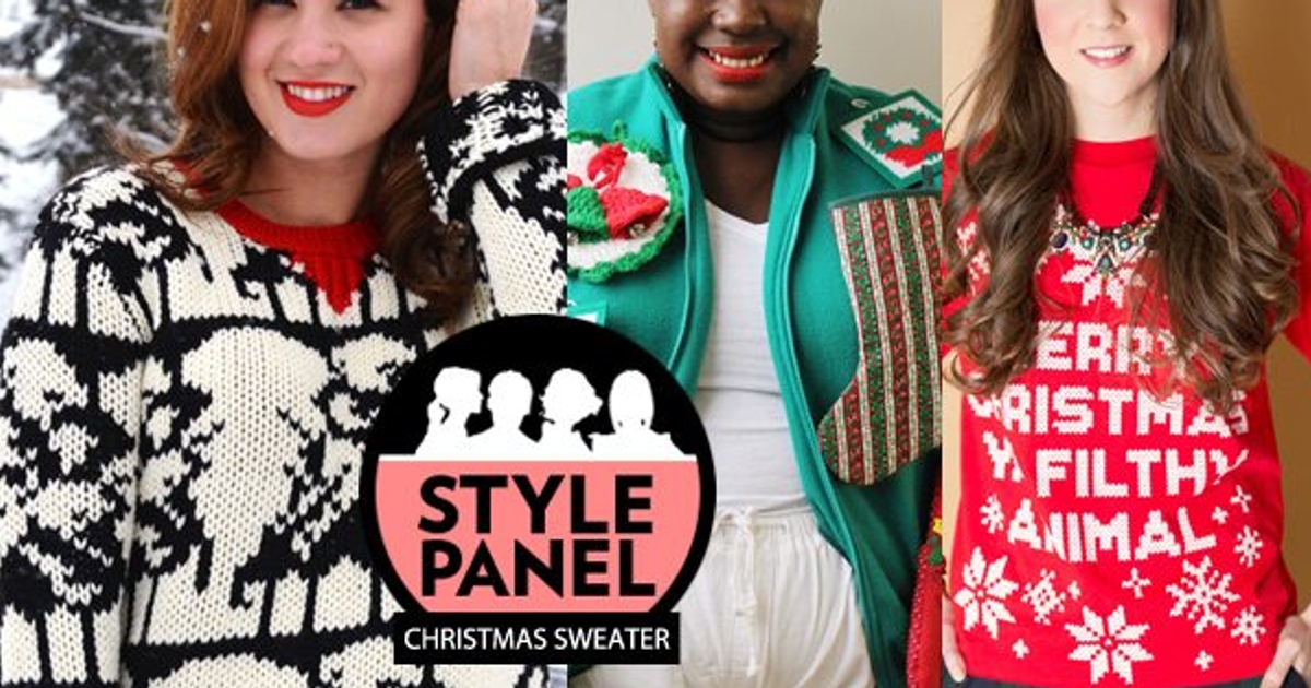 The ugly Christmas sweater: Style Panel adds a fashionable twist to ...