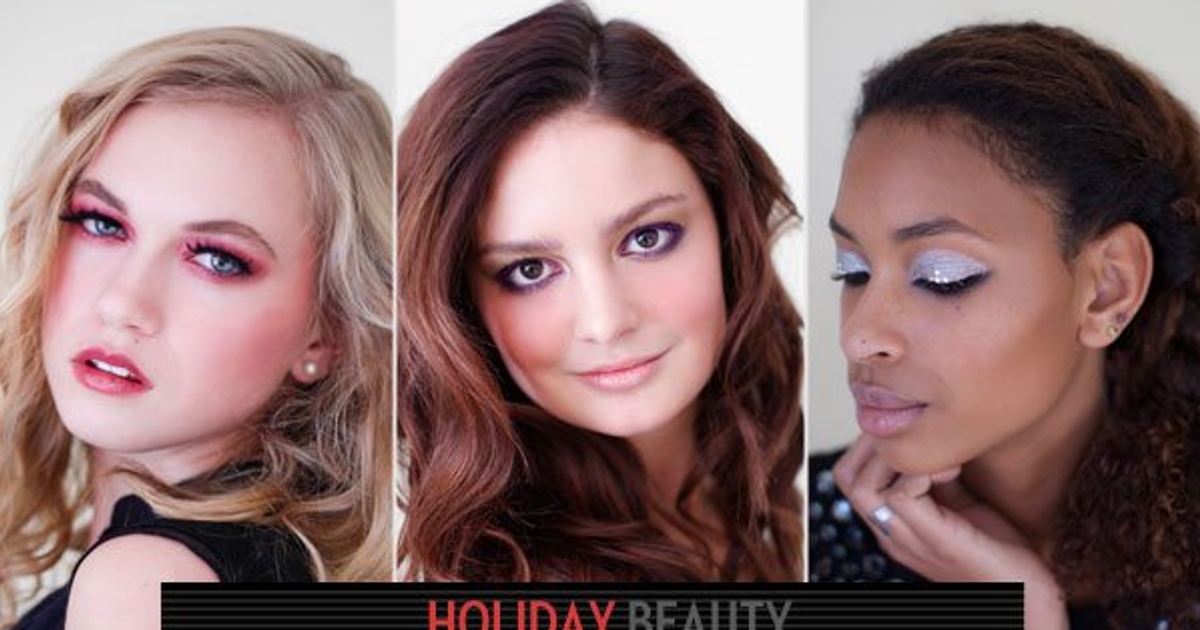 Holiday party makeup: 3 step-by-step tutorials that will make you shine ...
