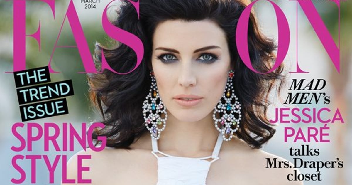 FASHION Magazine March 2014 Cover: Jessica Paré - FASHION Magazine
