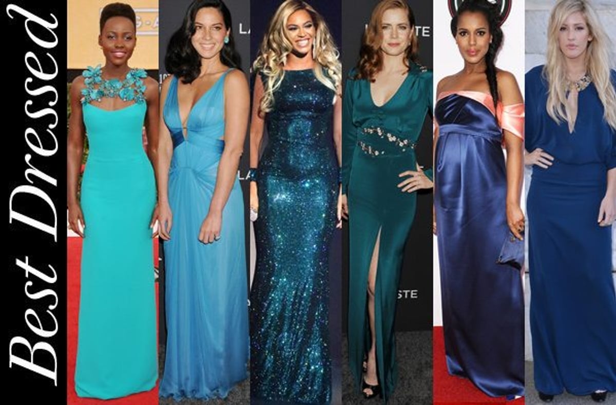 Is the blue dress this year's definitive red carpet trend? - FASHION ...