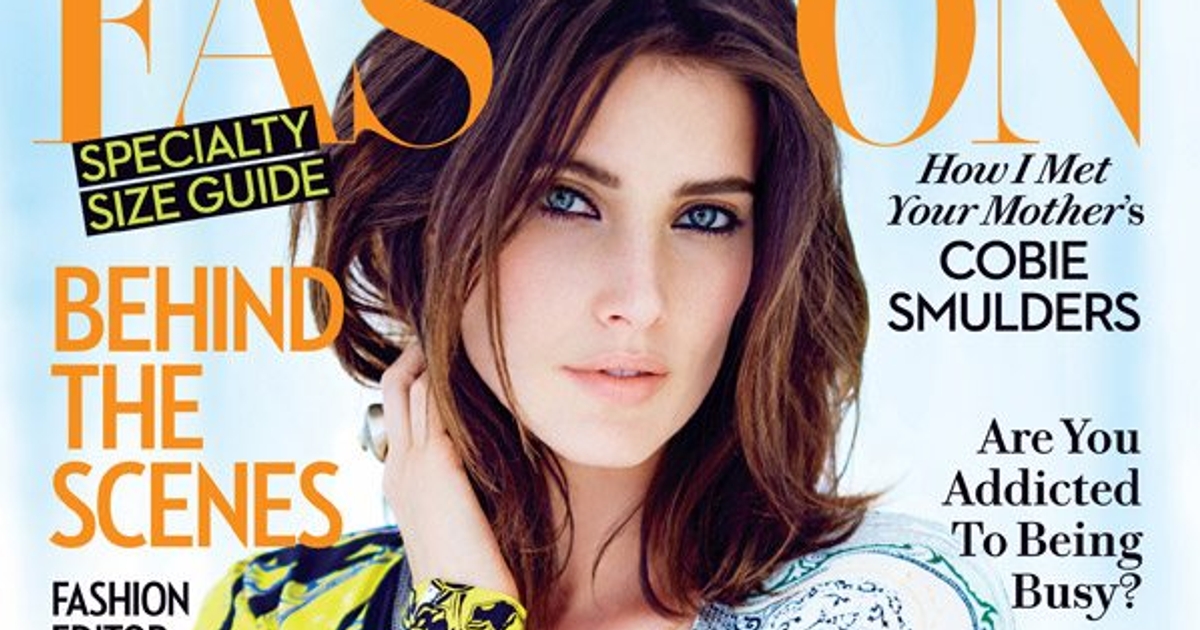 FASHION Magazine April 2014 Cover: Cobie Smulders - FASHION Magazine