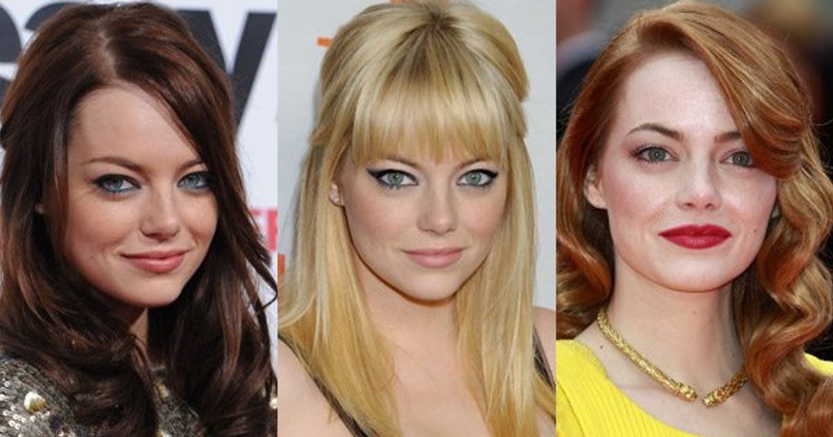 Emma Stone's hair evolution: 15 of the star's best looks, from red to ...