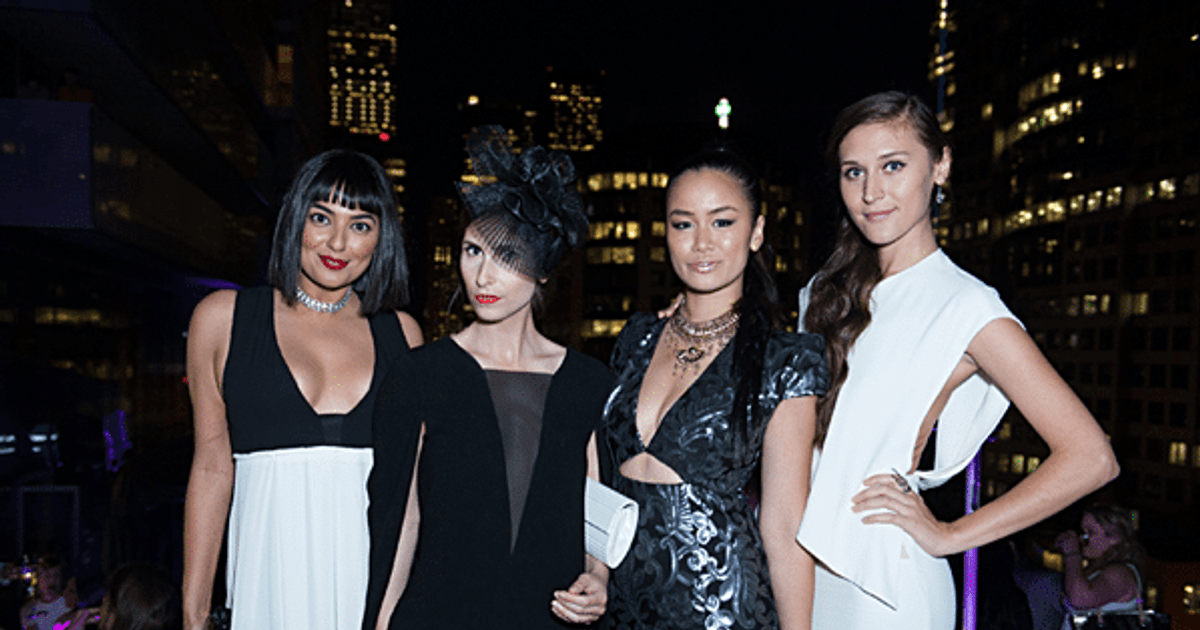 Toronto’s Candice & Alison celebrate five years with a rooftop party ...