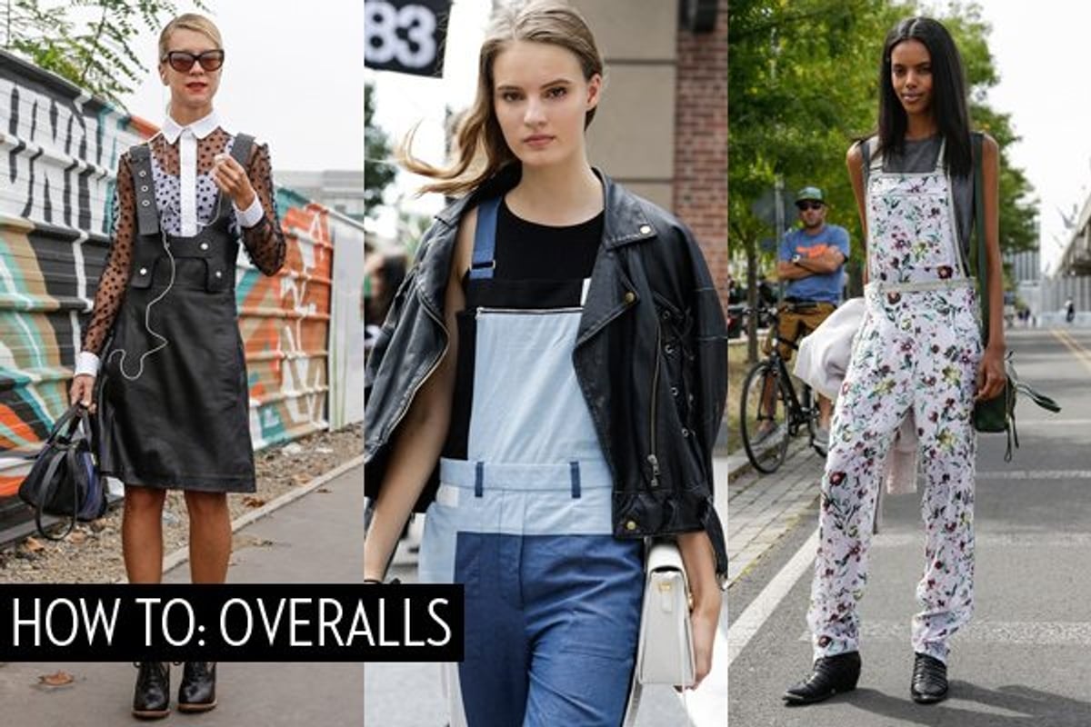 How to wear overalls: 10 street style tips for turning this farmer ...