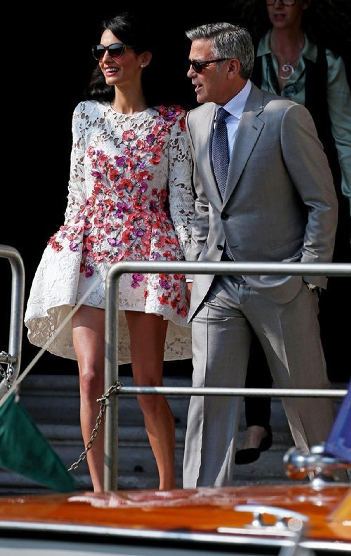 Amal Alamuddin marries George Clooney in the chicest wedding wardrobe we've ever seen - FASHION ...