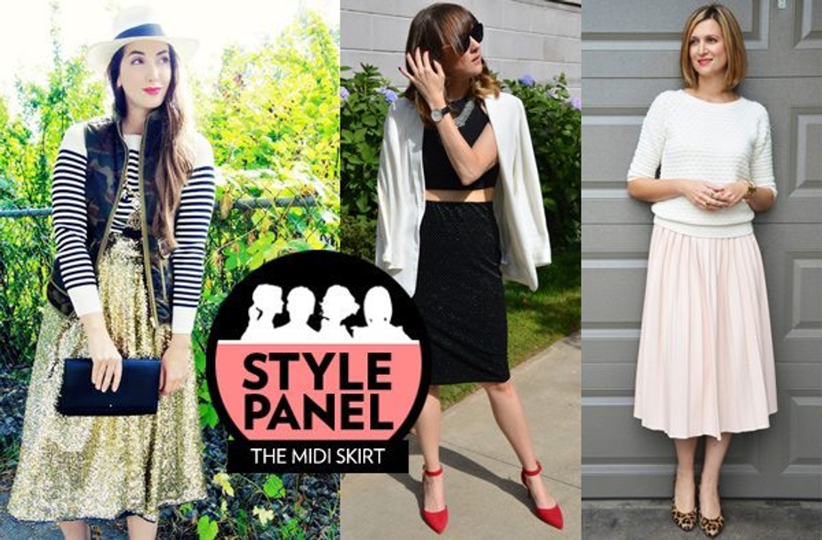 How to wear the midi skirt: 6 Style Panel tips for killing fall's most ...