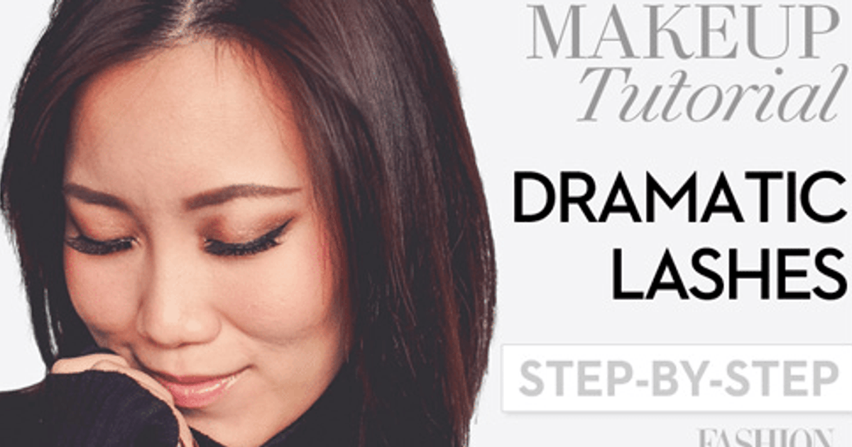 Holiday makeup tutorial: Here's how to get the dramatic lashes of your ...