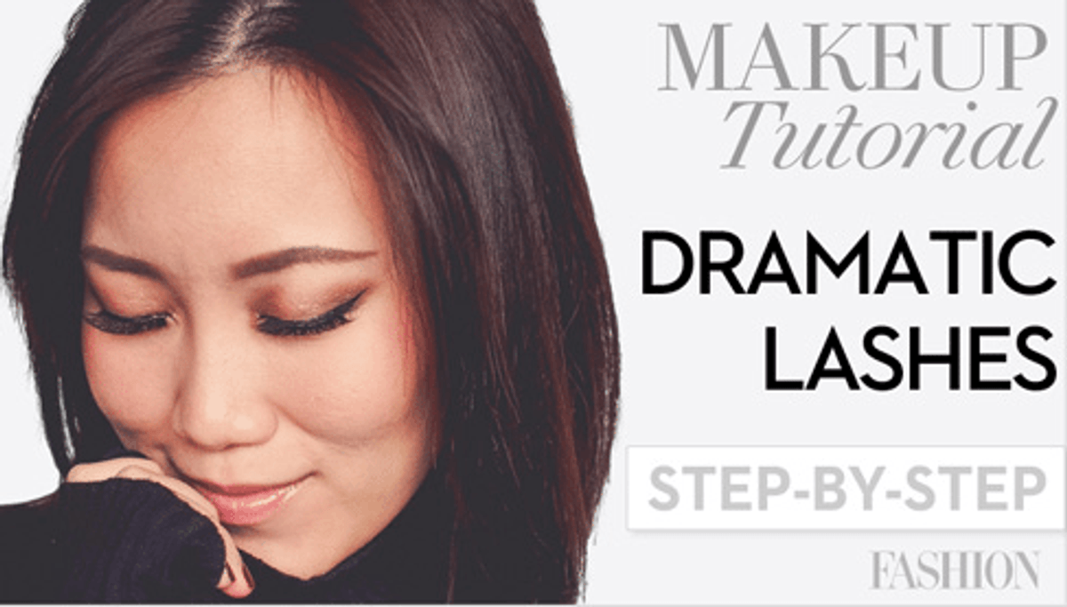 Holiday makeup tutorial: Here's how to get the dramatic lashes of your ...