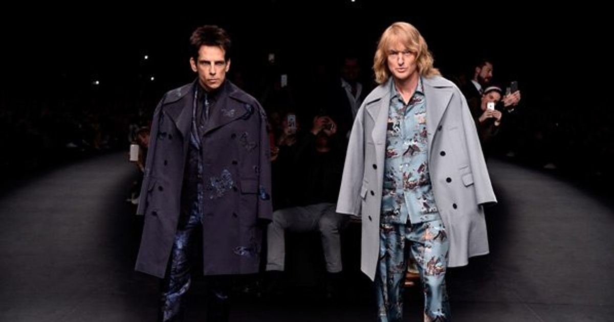 Zoolander returns! After yesterday's Valentino show, we're revisiting ...