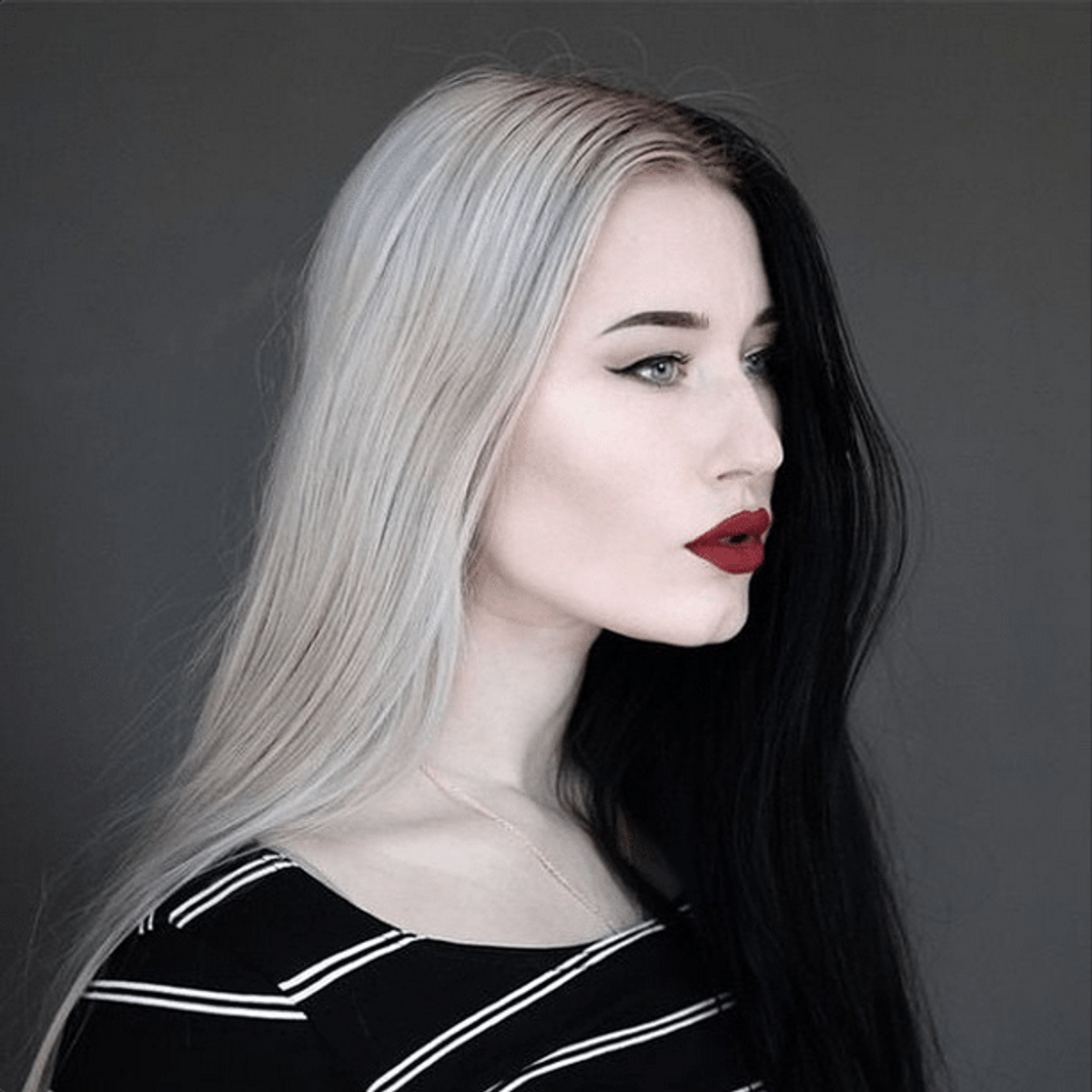 The #splithair trend ensures you never have to pick between blonde ...