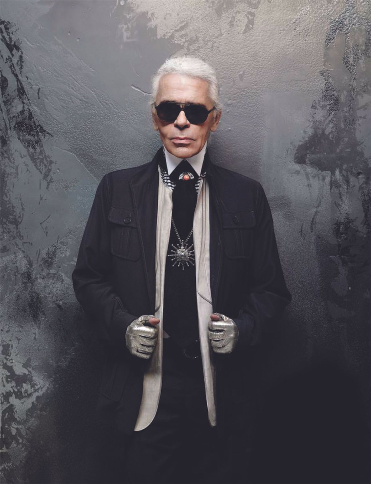 We chat work, life and the beauty of imbalance with Karl Lagerfeld in ...