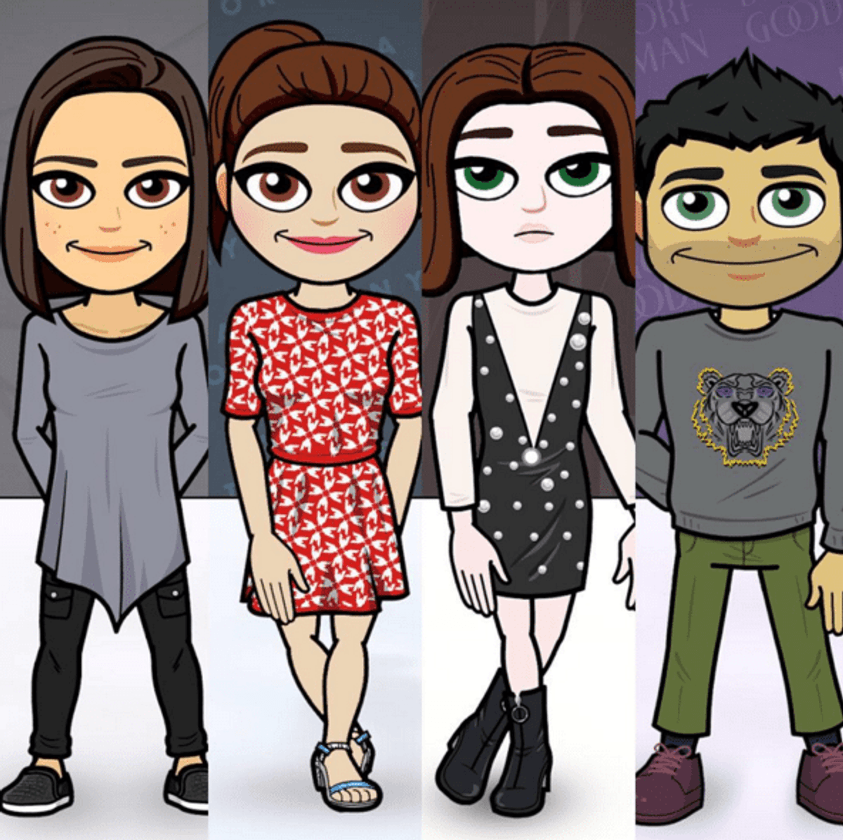 Bitmoji goes high fashion: Your avatar can now wear Tanya Taylor ...