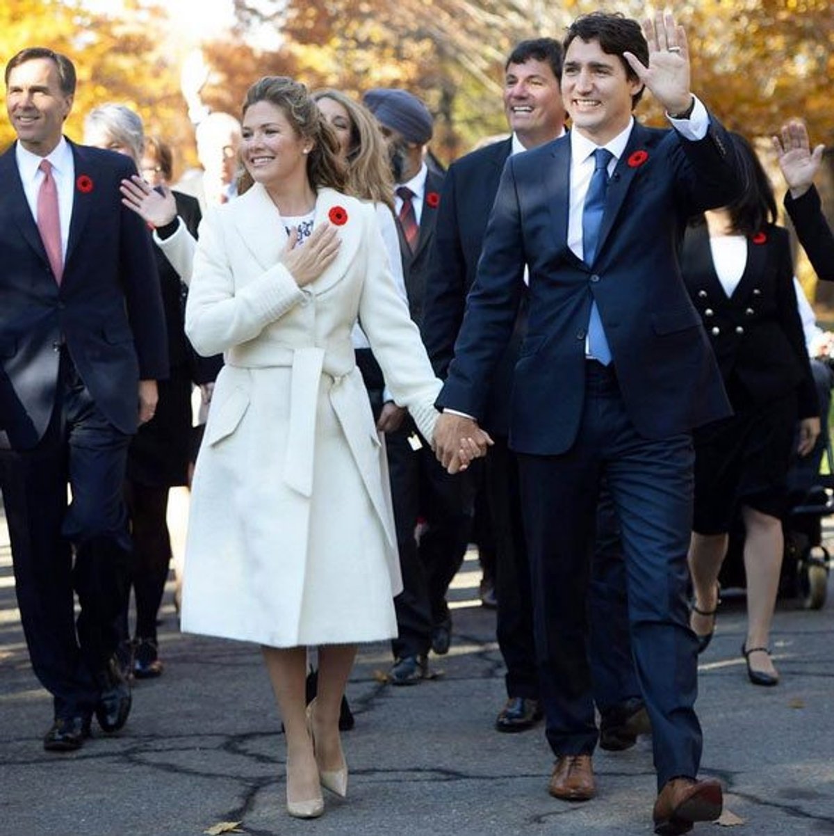 Watch out Kate: Sophie Trudeau's inauguration outfit was downright ...