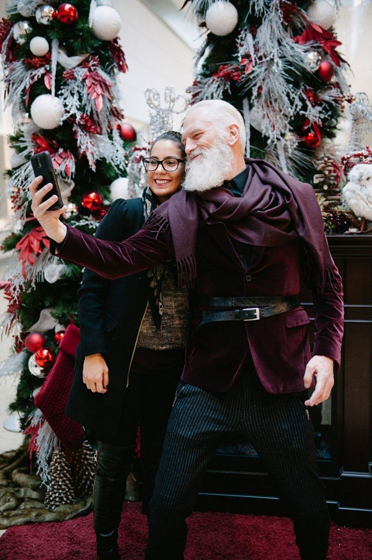We hung out with Fashion Santa this weekend - FASHION Magazine