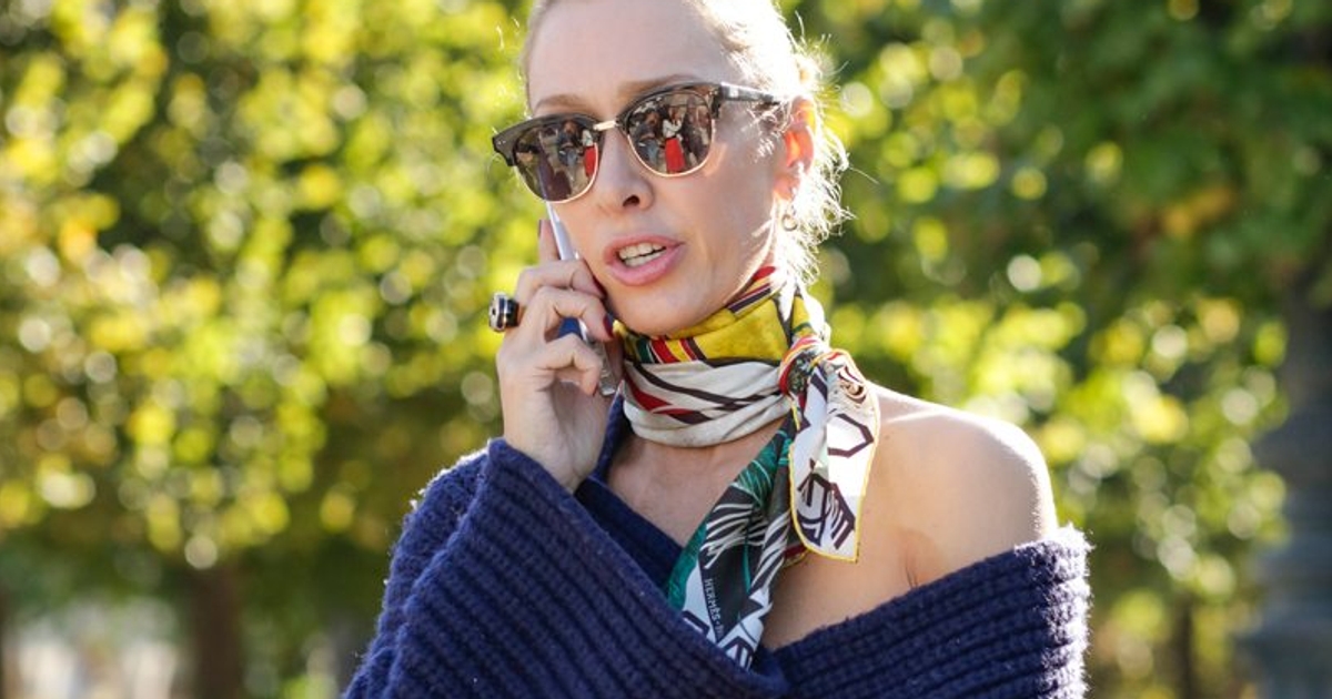 How to style a scarf: 6 easy ways to update your look just like a ...