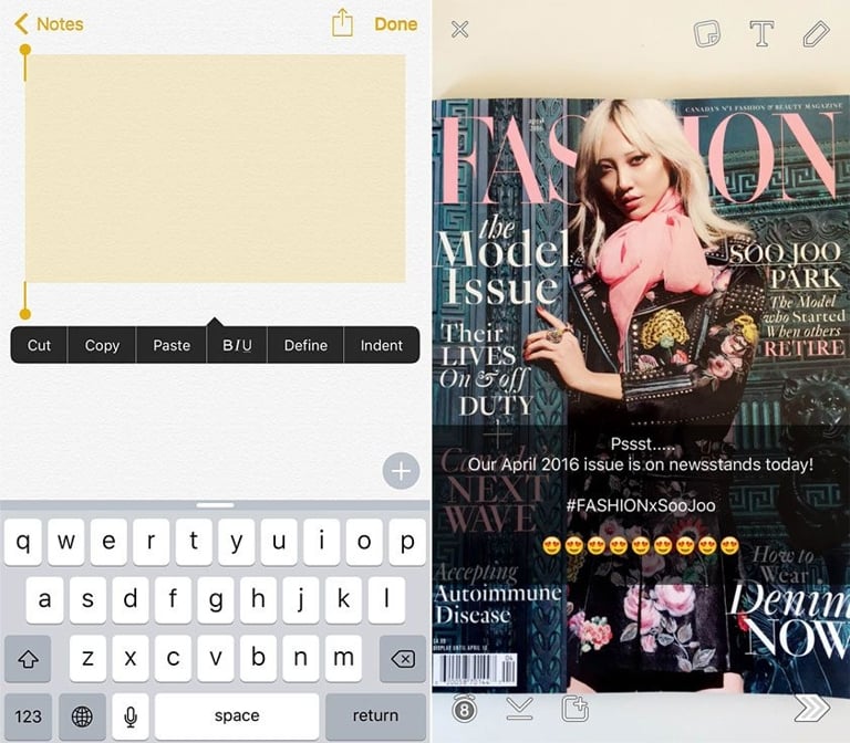 9 Hidden Snapchat Features That’ll Up Your Game - FASHION Magazine