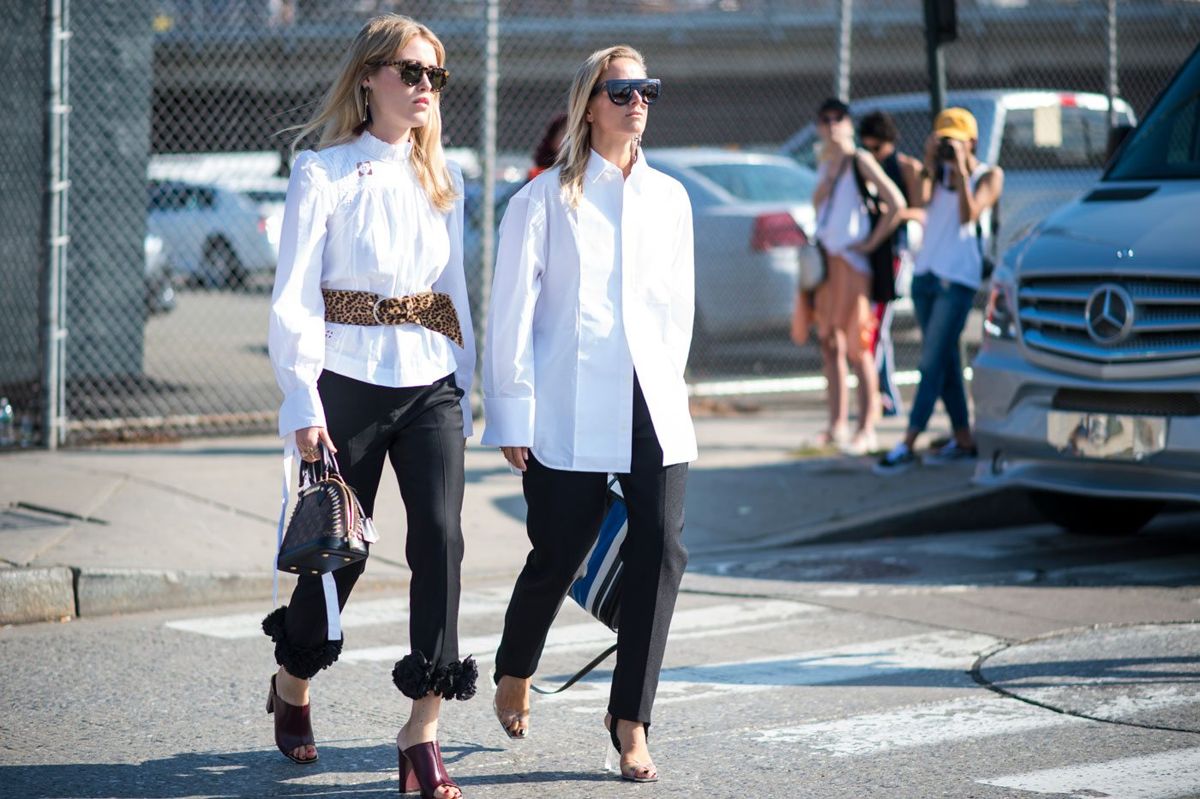 25 Ways to Style a Shirt According to the Street Style Stars - FASHION ...
