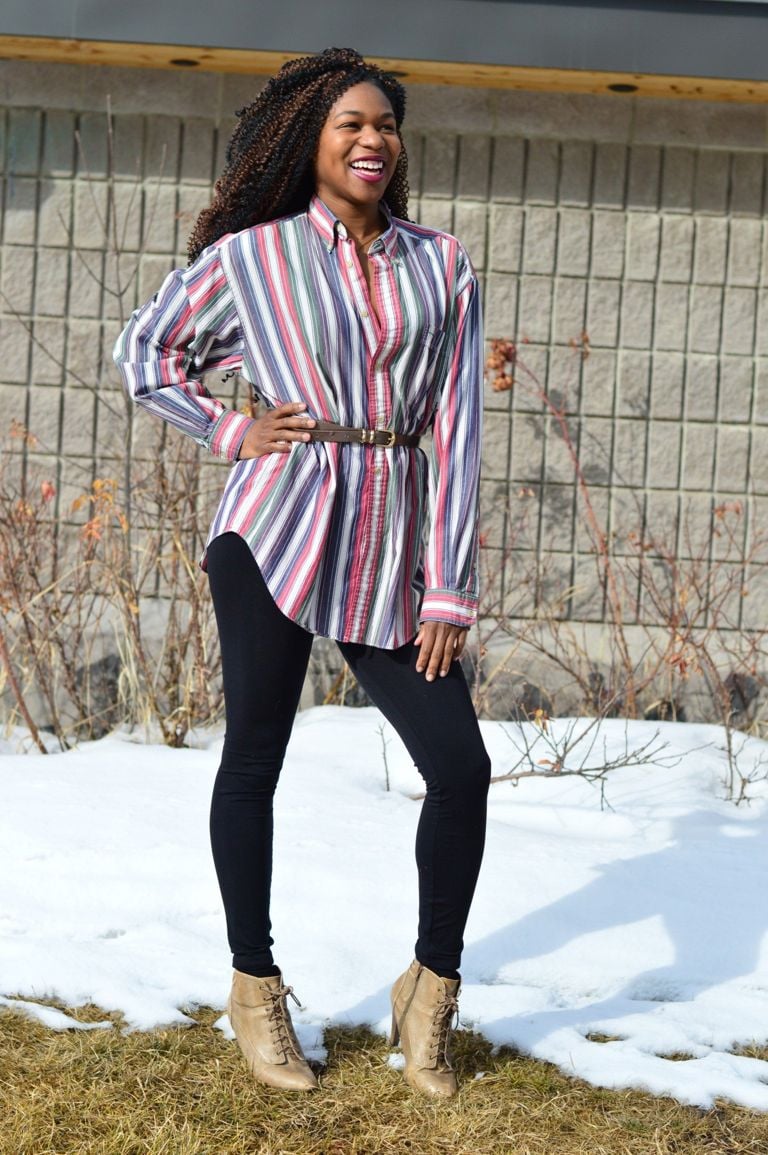 How to Style Your Boyfriend's Shirt: 4 Tips From Our Style Panel ...