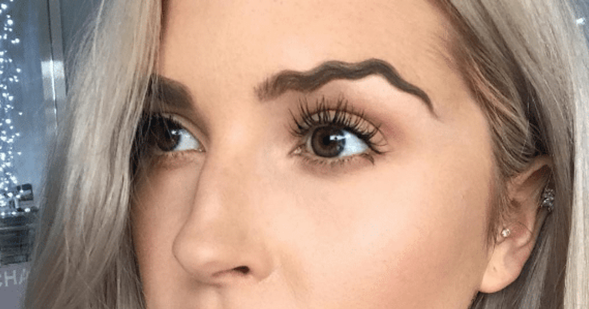Wavy Brows Are Trending On Instagram and People Are Really Mad ...