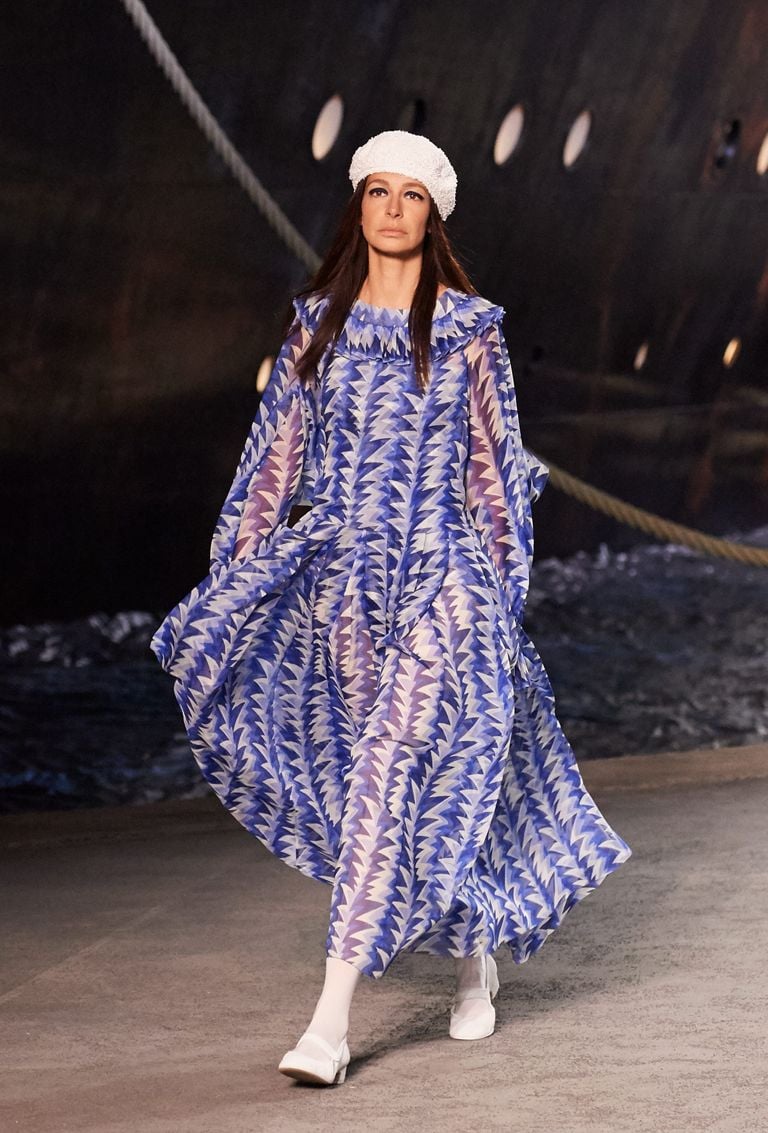 Chanel Cruise 2018/19 sets sail in luxury liner inside the Grand Palais ...