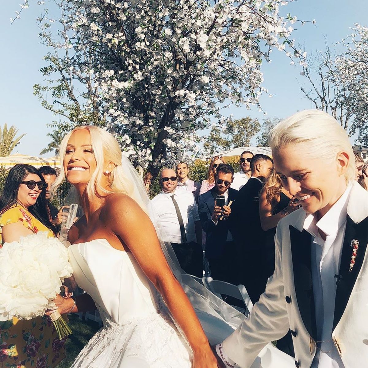Gigi Gorgeous and Nats Getty Have a, Well, Gorgeous Beachside Wedding ...