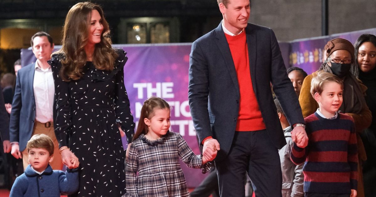 Prince William, Kate Middleton and Their 3 Kids Make Group Appearance ...